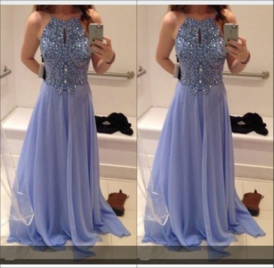 Amazing Halter Prom Dress,Backless Prom Dress UK12173 on Luulla