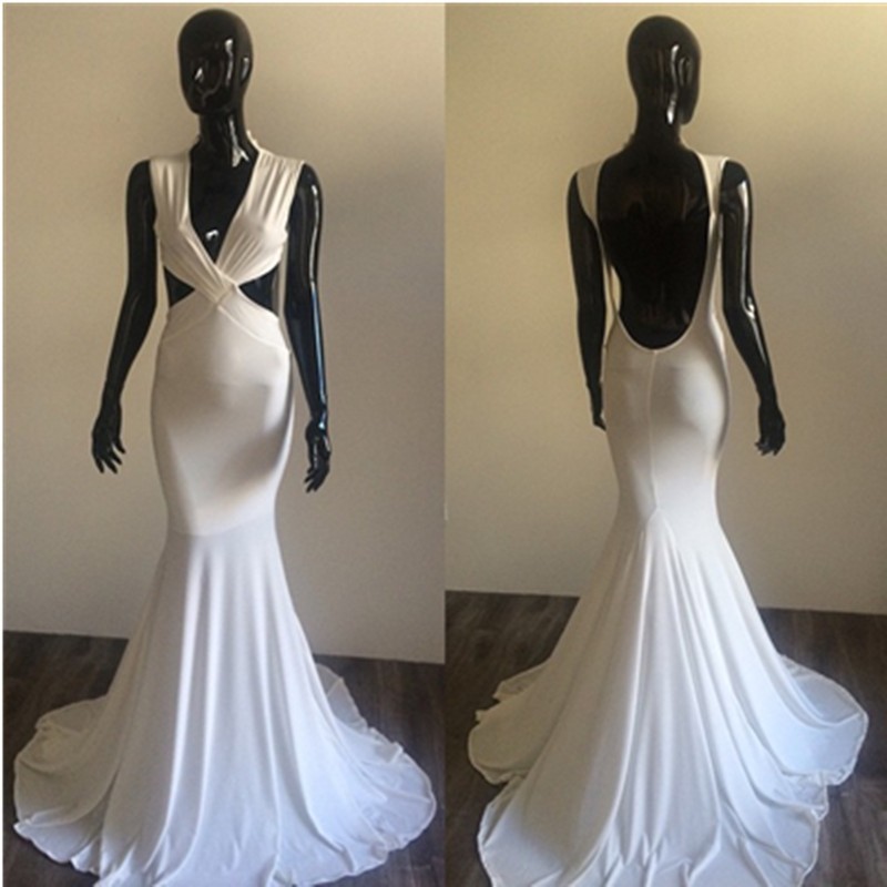 Prom Dress Long Prom Dresses Backless Prom Dress Uk3931 on Luulla